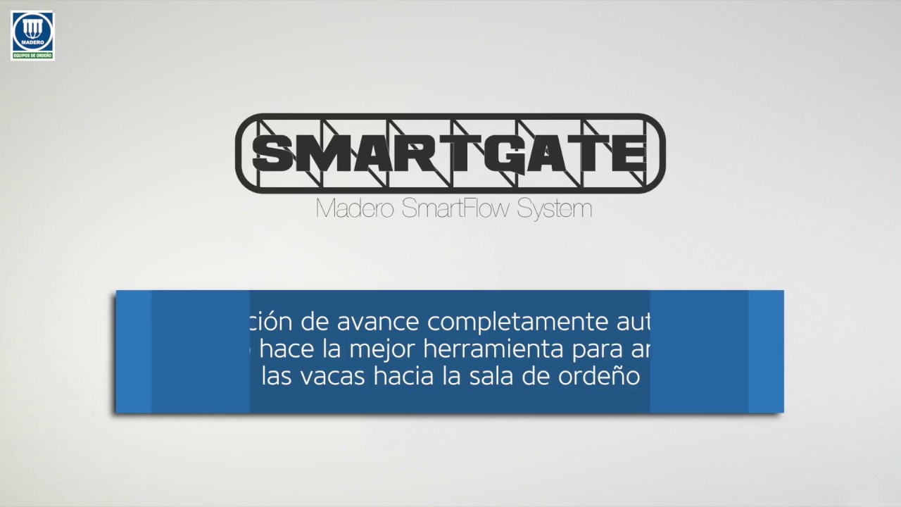 Smartgate - Arreador automático para vacas - YouTube