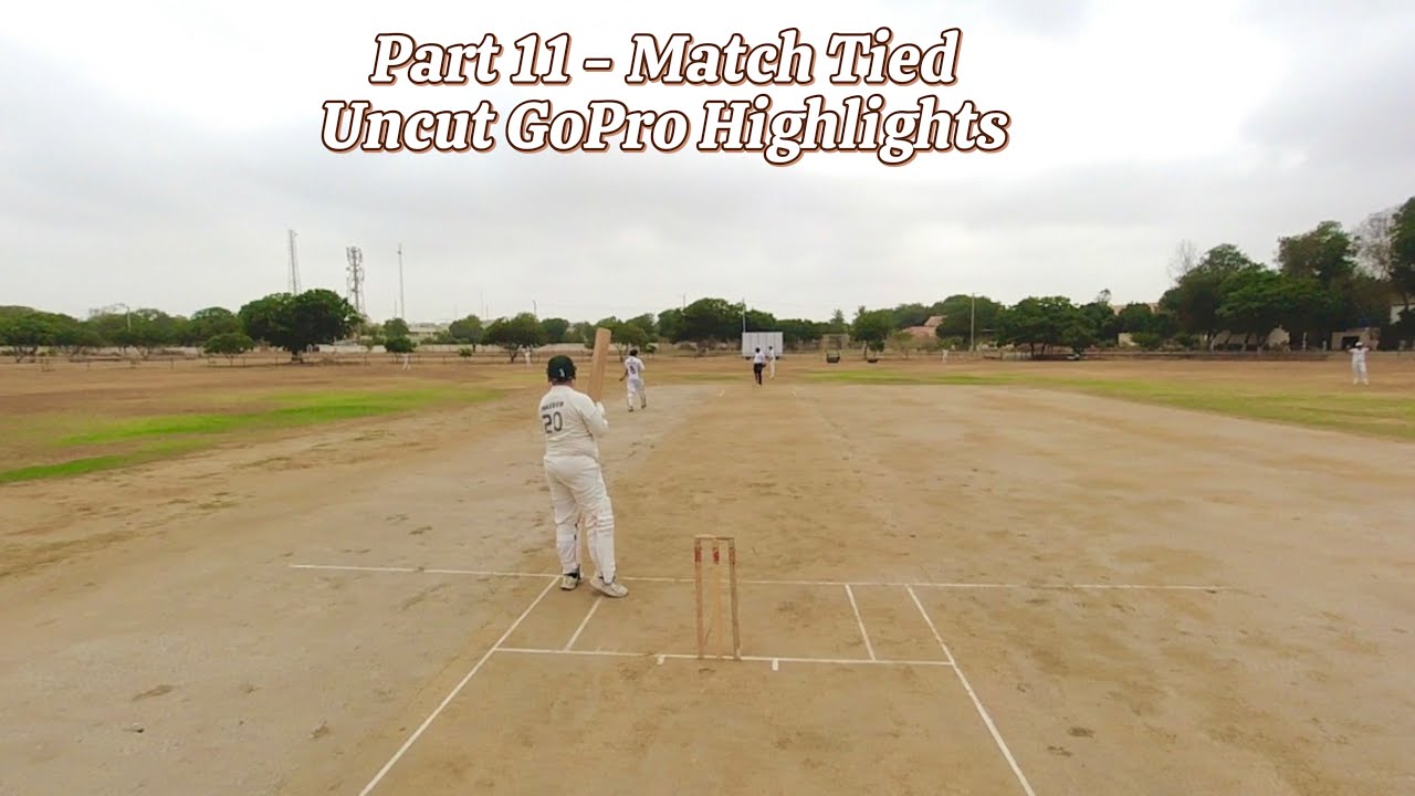 What a Tied Match (Part 11) between Bat Breakers C.C vs Karachi Falcons ...