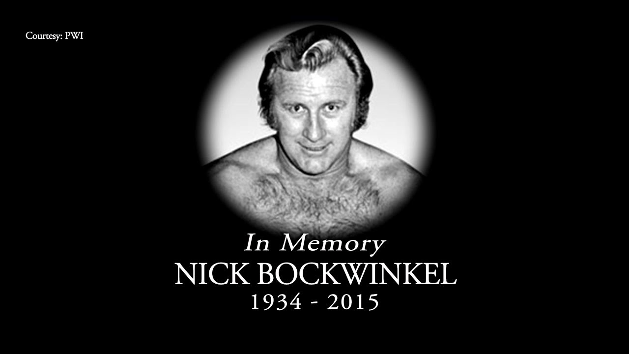 WWE ehrt das Leben und die Karriere des WWE Hall of Famer Nick ...