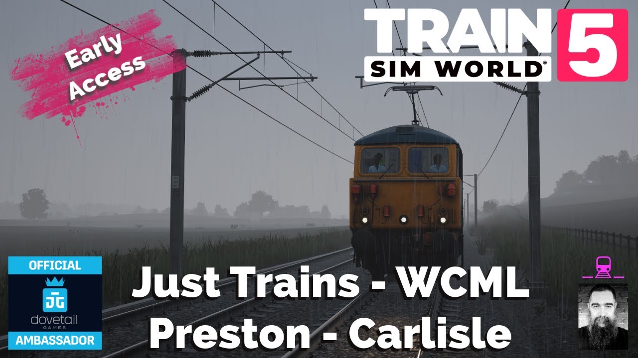 Shorts Early Access Preview of Just Trains West Coast Main Line Preston ...