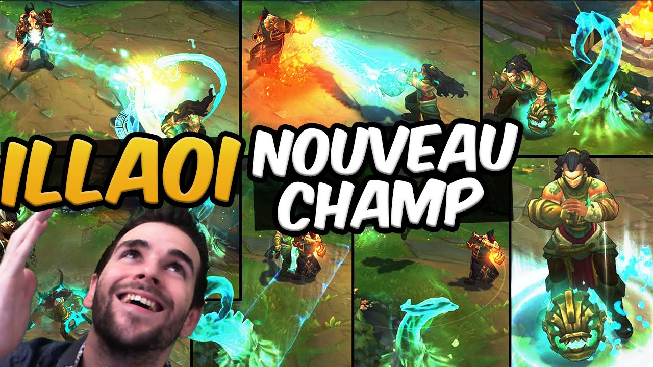 ♠ ILLAOI LoL NEW CHAMPION ♦ Gameplay TOP sur League of Legends ! - YouTube