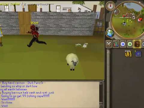 RuneScape Getting Fishing Skill Cape! - YouTube