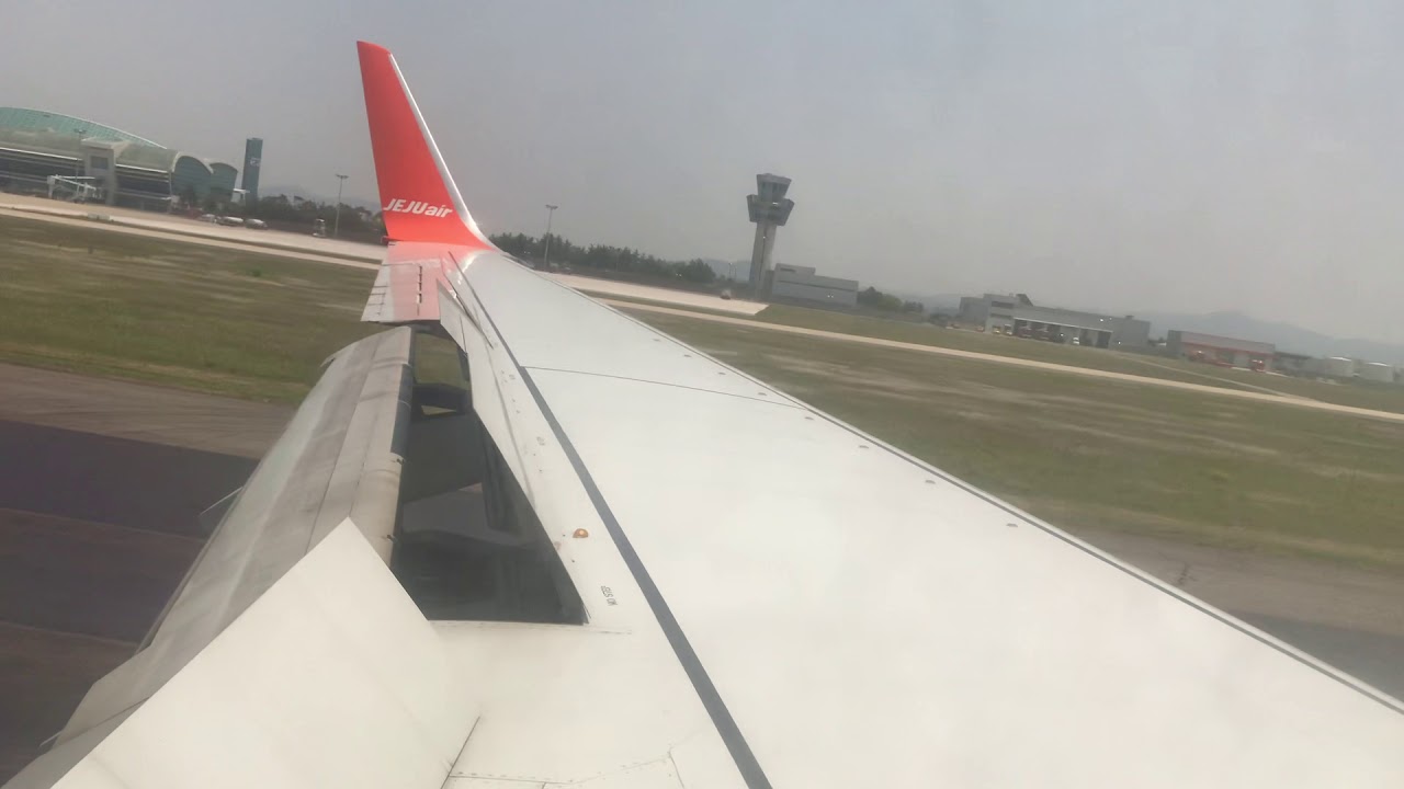landing in muan(korea)airport - YouTube