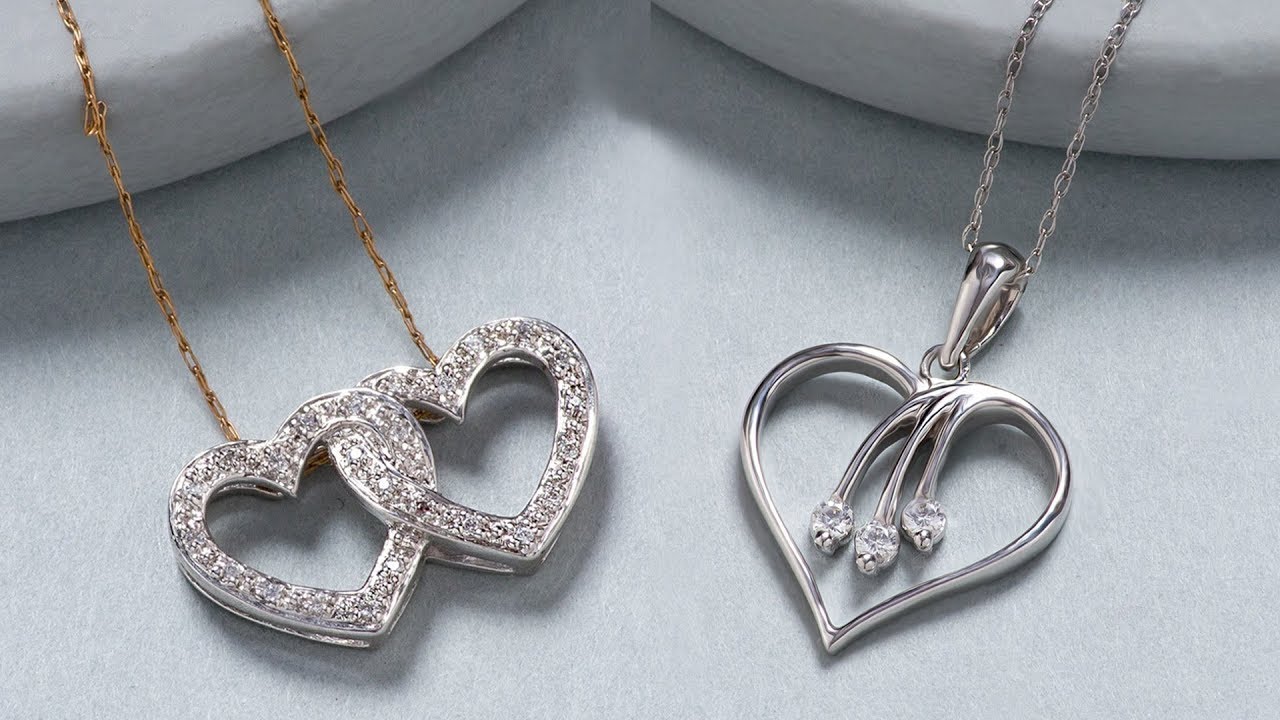 Latest Necklace Sterling Silver Jewellery Design Collection For Girls ...