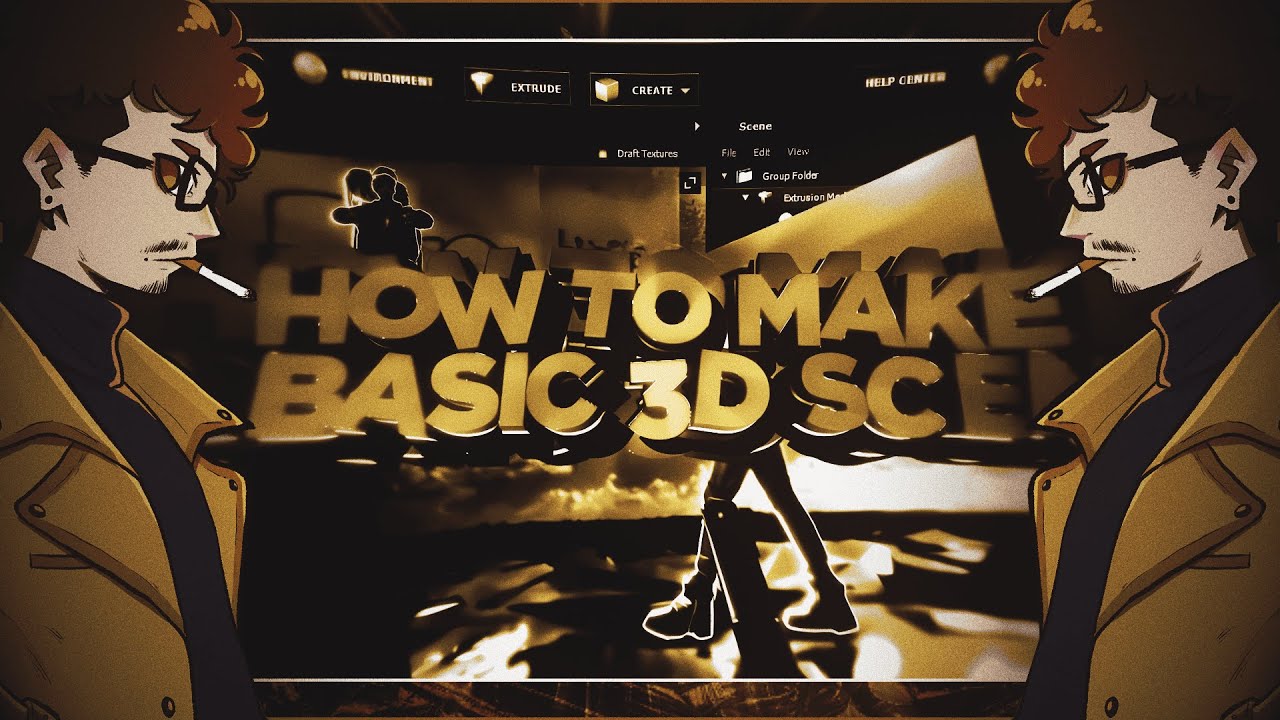 BASIC EDIT SCENE TUTORIAL In ELEMENT 3D - YouTube