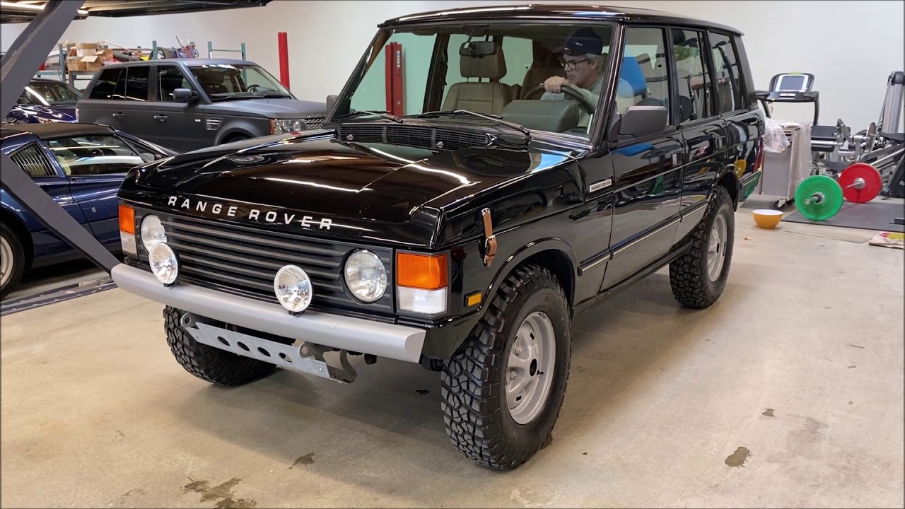 Bring a Trailer - 1992 Land Rover Range Rover - YouTube