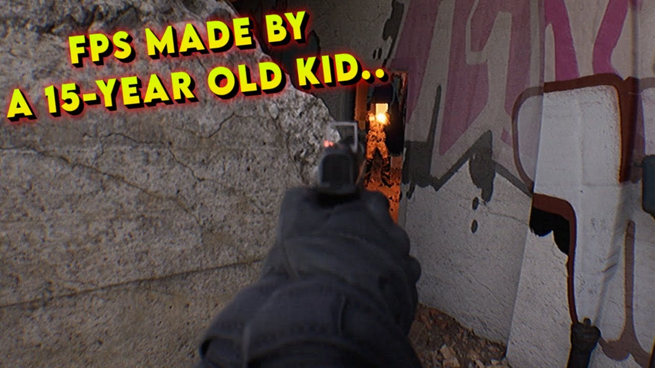 Indie FPS Game Developed By 15-Year-Old Teenager - FOOTAGE Rec BODYCAM ...