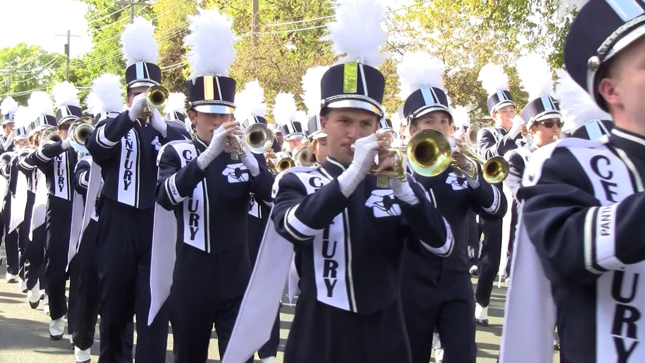 Century Panther Marching Band Homecoming Parade 2017 - YouTube