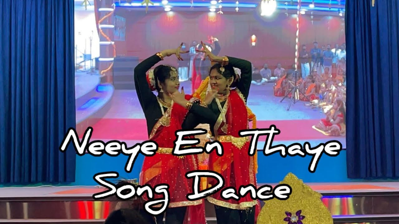 Neeye En Thaye Dance by Vaiga and Megha - YouTube