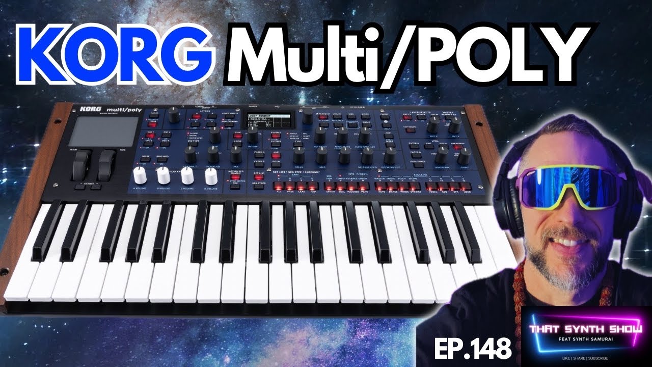 Cold Hard DIGITAL Truth about KORG MULTI/POLY | THAT SYNTH SHOW EP.148 #synthesizer #korg - YouTube