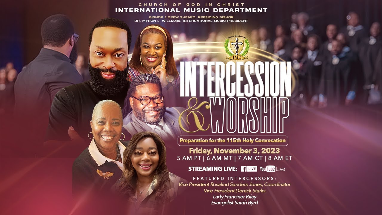 "A TIME OF INTERCESSION AND WORSHIP" - YouTube