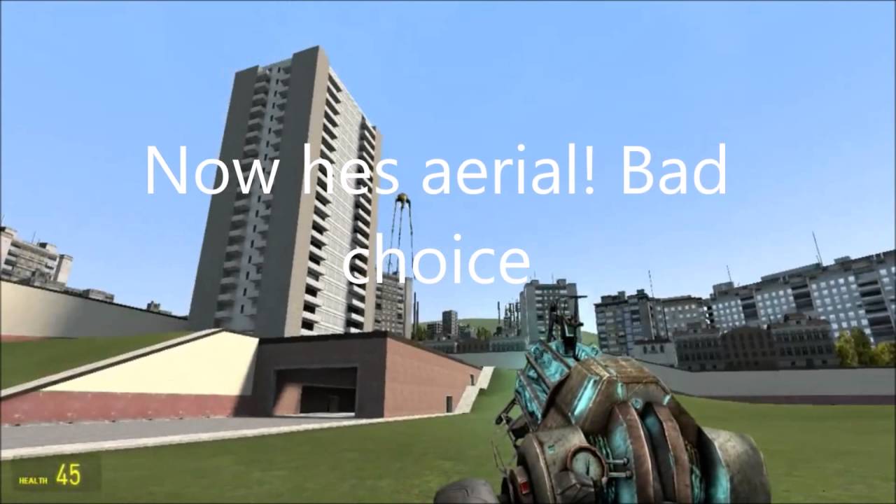 Garry's mod: Revenge of the Striders!!! - YouTube