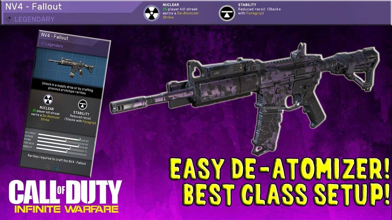 BEST CLASS FOR EASY DE-ATOMIZER STRIKE NV4 FALLOUT In Infinite Warfare ...
