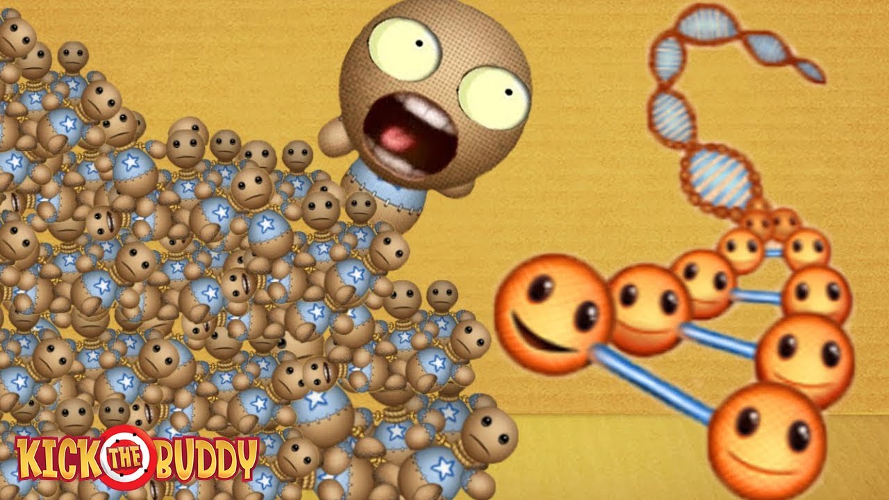 SCARY Cloning VS The Buddy 🎯 Kick The Buddy NEW 2023 - YouTube