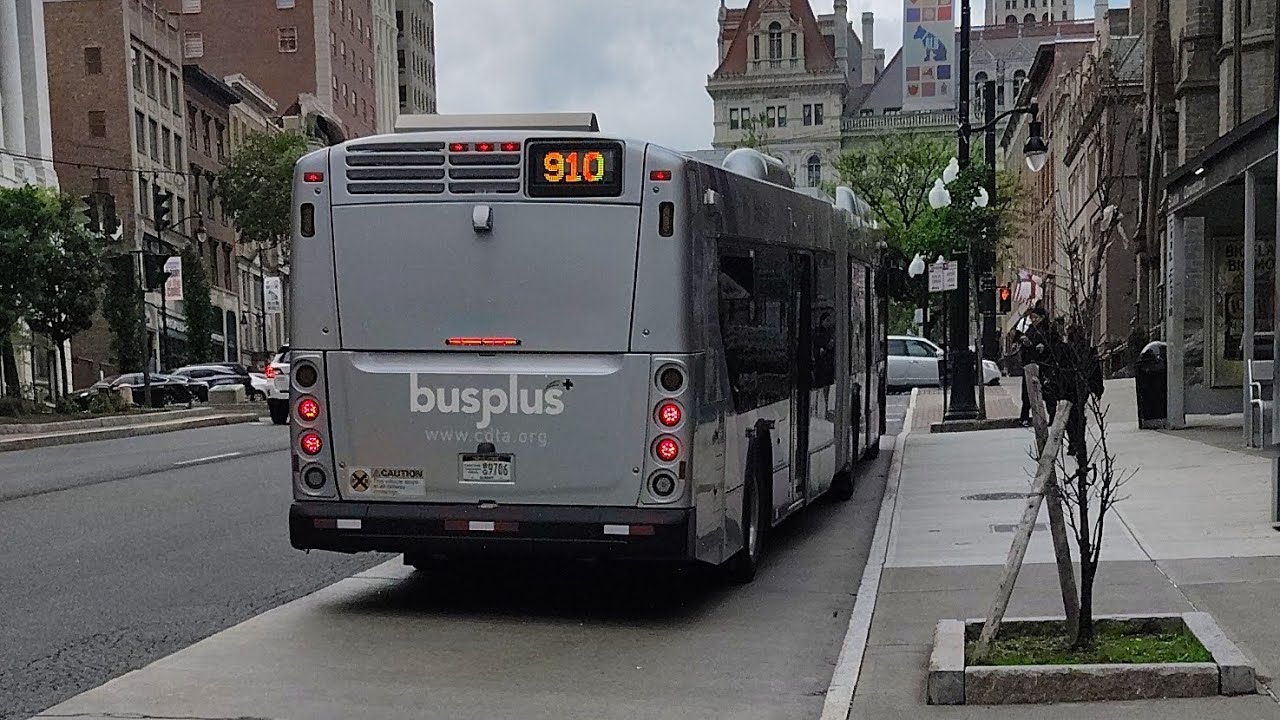 CDTA NEW FLYER 3314 ON ROUTE 910 - YouTube
