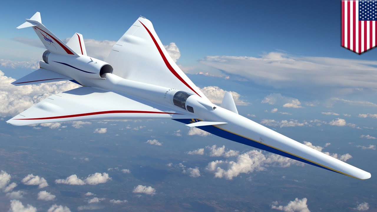 X-59 QueSST: Meet NASA's supersonic boomless jet - TomoNews - YouTube