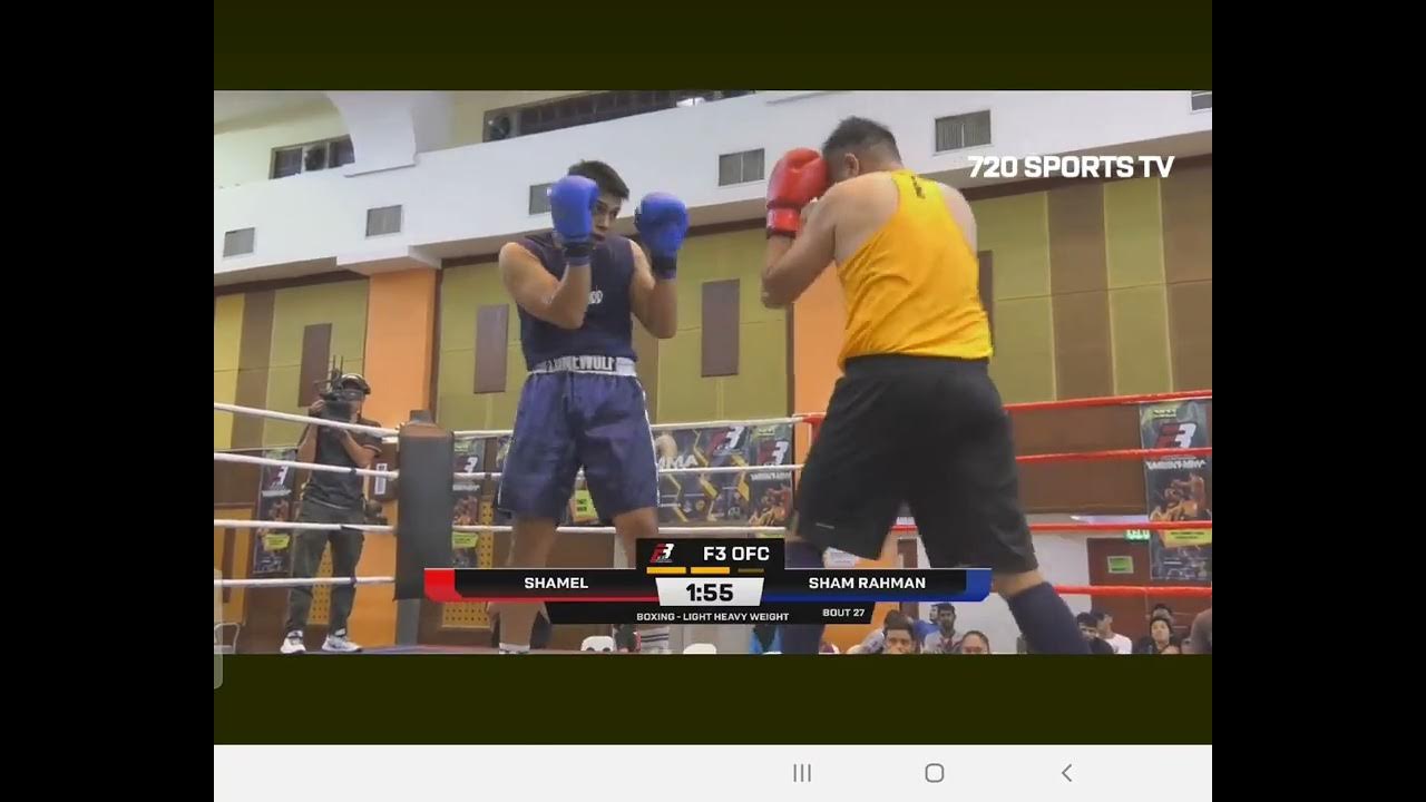 F3 Championship Shamel vs Sham Rahman 93kg bout - YouTube