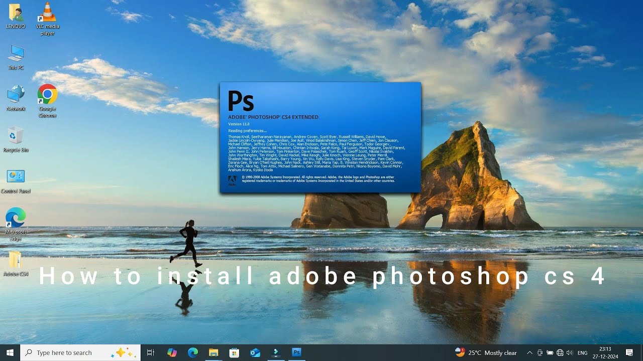 How to install Adobe photoshop CS4 - YouTube