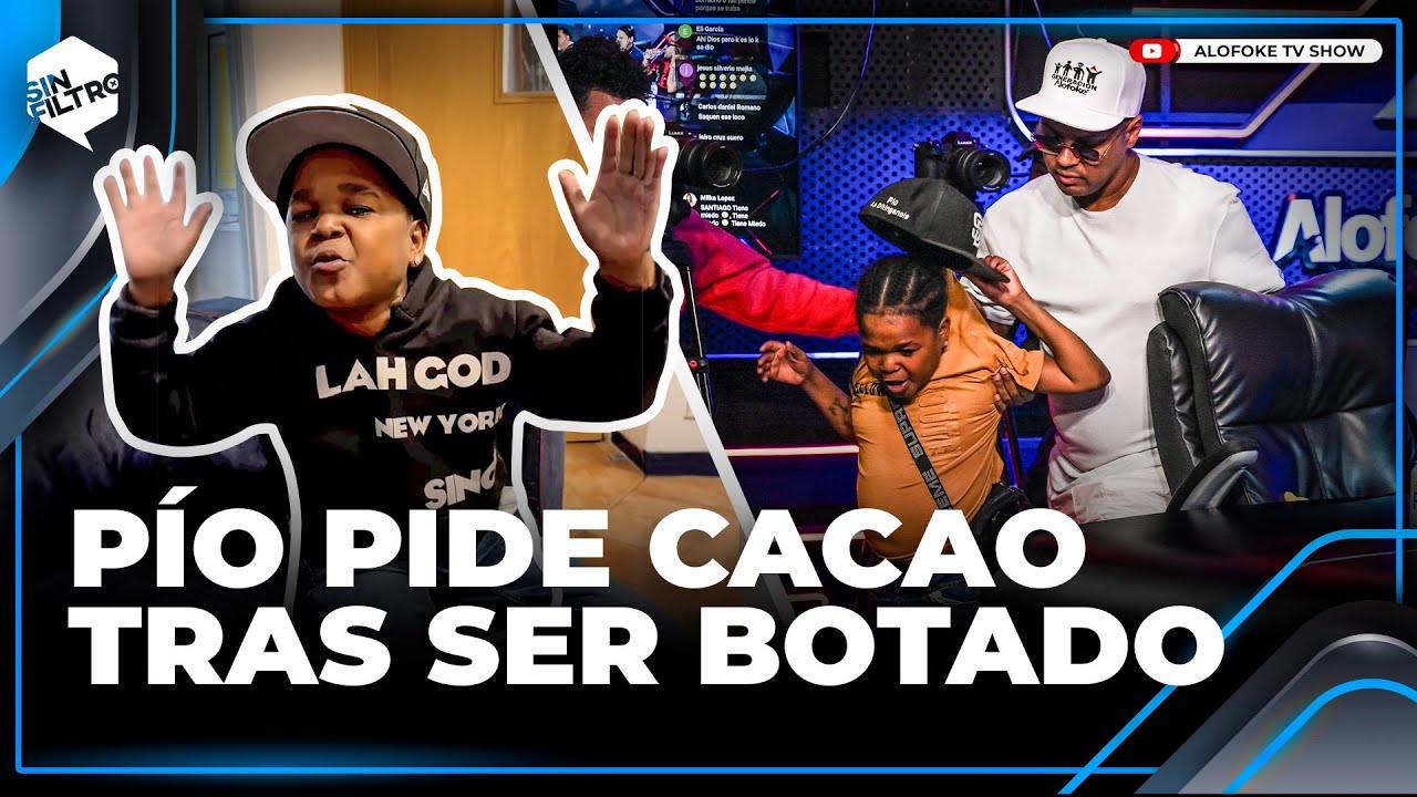 PÍO LA DITINGANCIA PIDE CACAO A ALOFOKE TRAS SER BOTADO EN PLENO SHOW ...