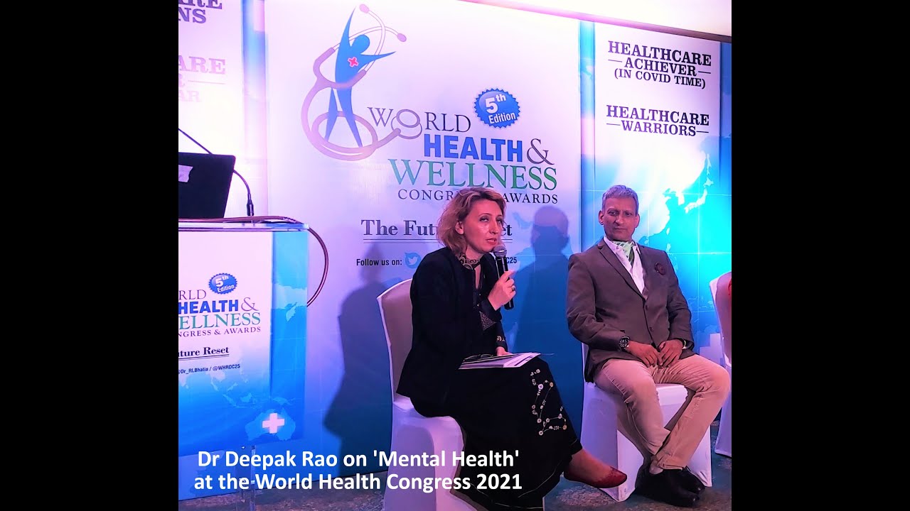 Major Dr Deepak Rao at the World Mental Health Congress - YouTube