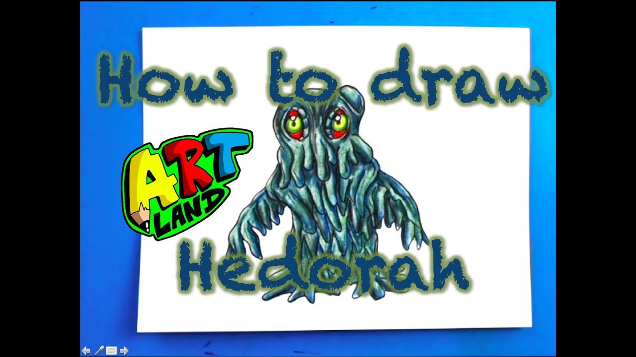 How to draw Hedorah - YouTube