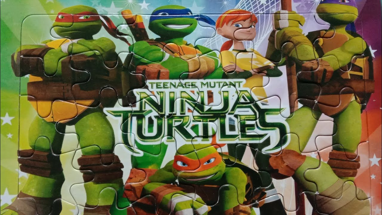 Teenage Mutant Ninja Turtles TMNT Jigsaw Puzzle - YouTube
