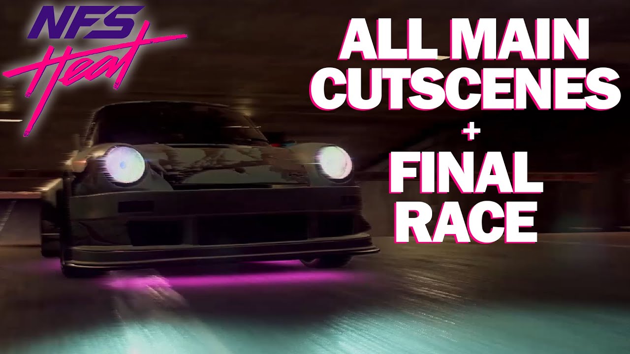 Need For Speed Heat | All Main Story Cutscenes | Frank Mercer Final ...