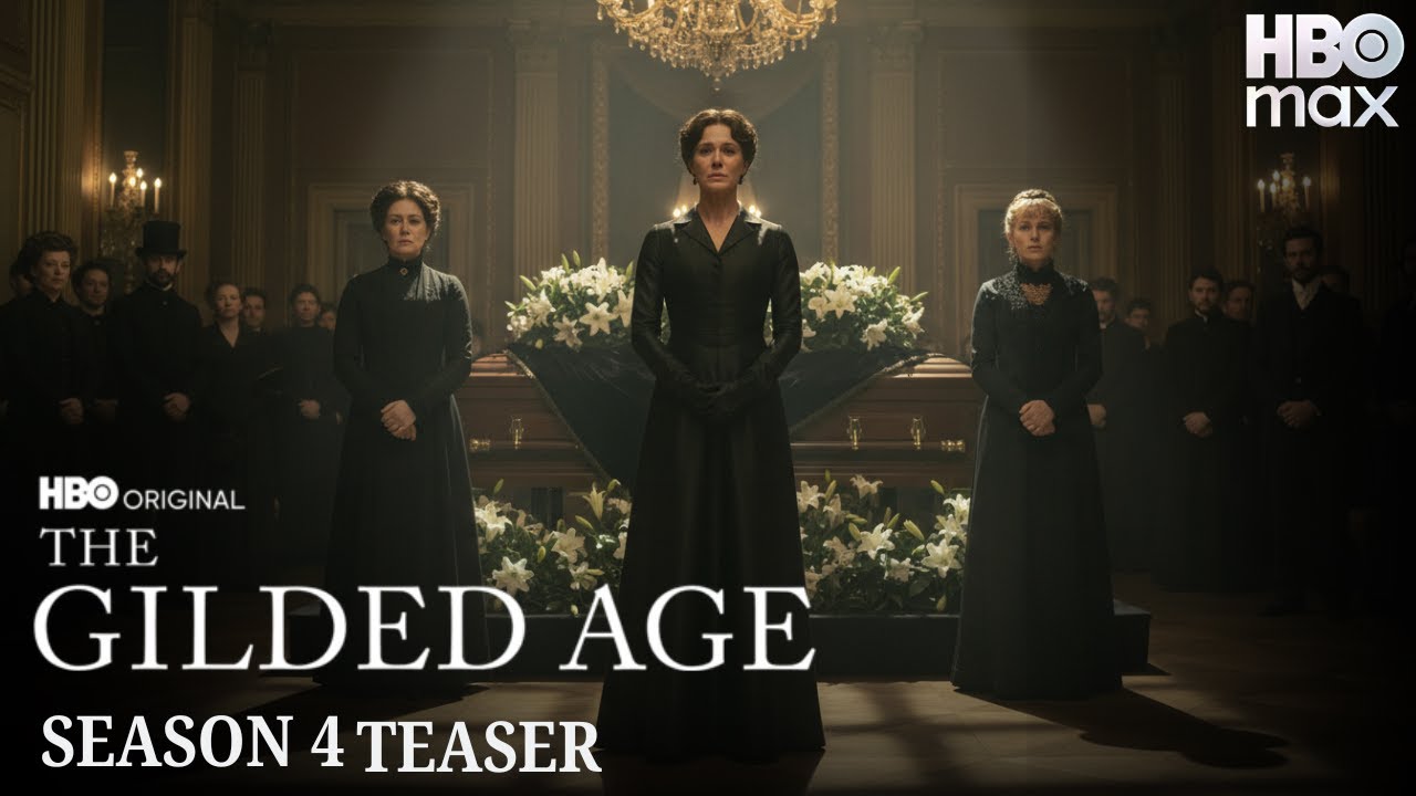THE GILDED AGE: SEASON 4 | Official Teaser (2026) | HBO | The Death ...