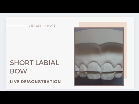 MAKING OF SHORT LABIAL BOW -SIMPLE STEPS - YouTube