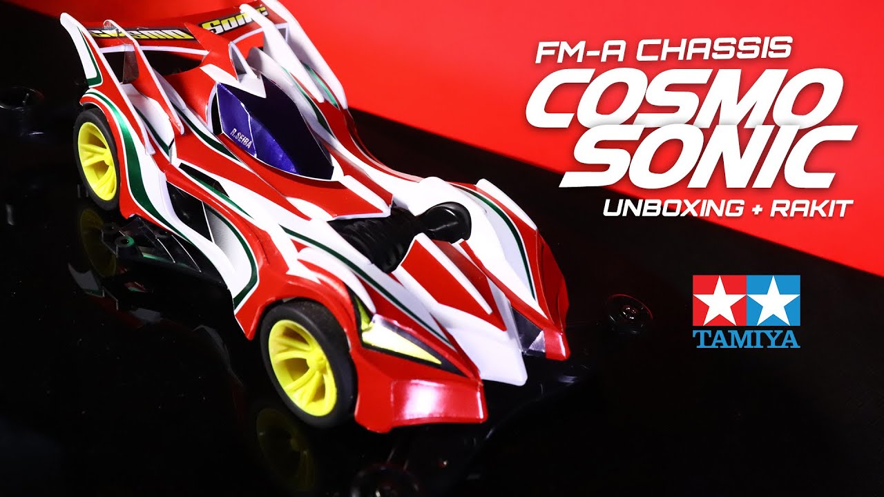 TAMIYA SONIC DINAMO DEPAN !? COSMO SONIC UNBOXING DAN RAKIT - MINI 4WD ...