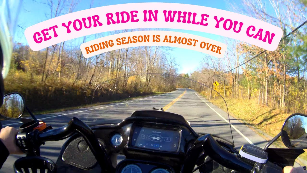 Get your ride in while you can - YouTube