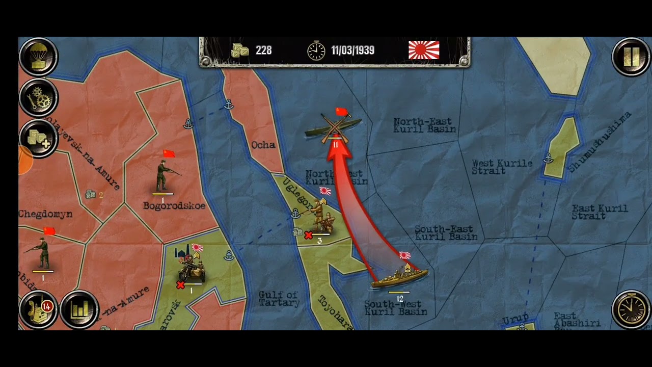 Strategy and Tactics WW2 Sandbox: Asia - Japan (Mission 3) - YouTube