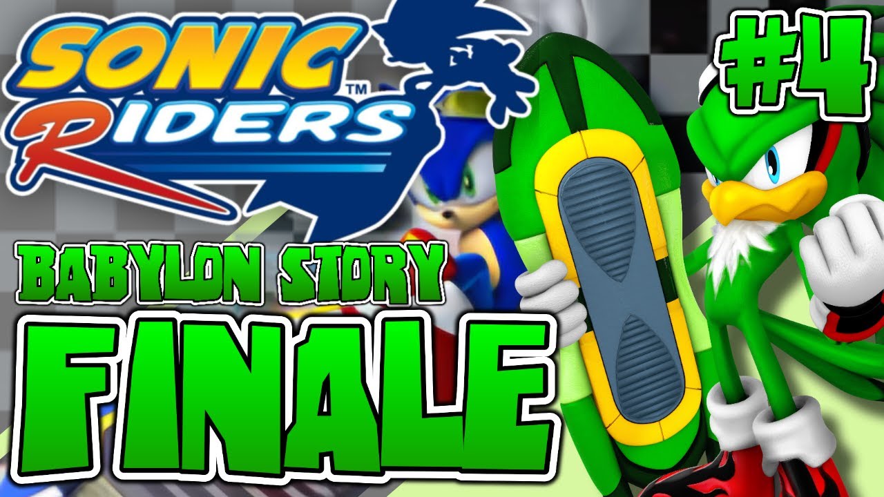 (Let's Play) SONIC RIDERS [#4/FINALE] Final Boss & Credits (PC, 2160p ...