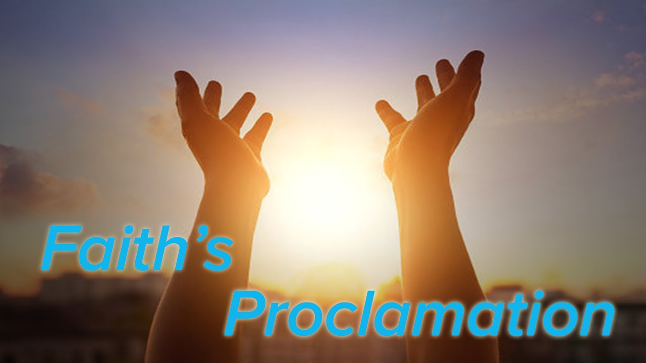 Faith's Proclamation | Pastor Nathan Scoggins | 10-1-2017 - YouTube