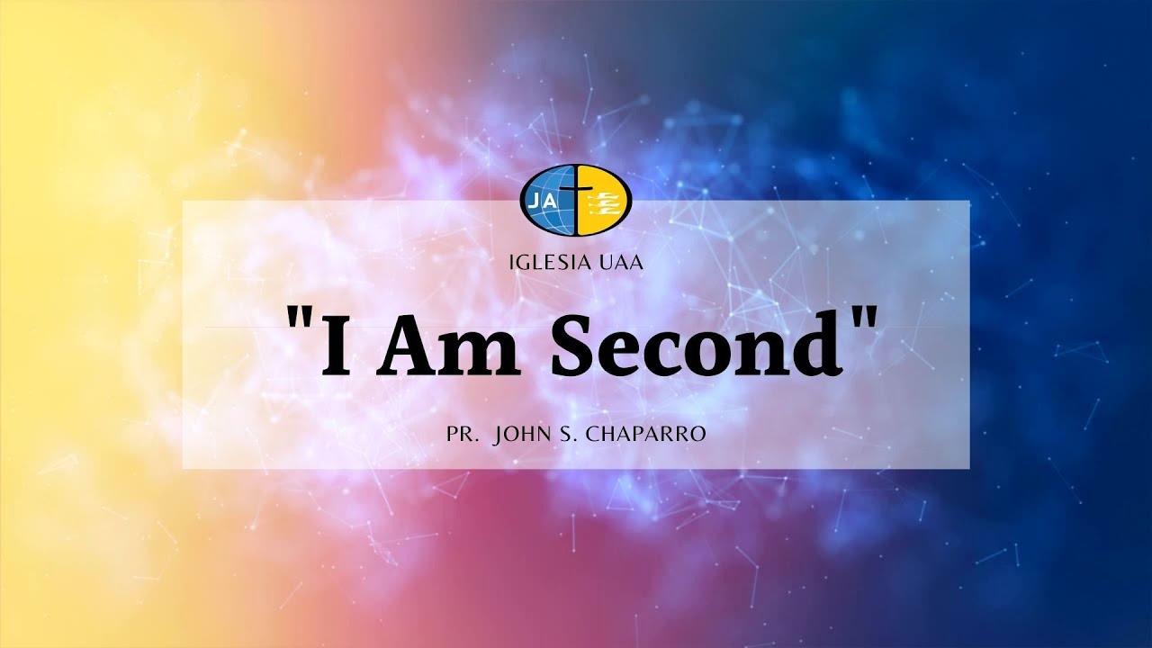 "I Am Second" - Pr. John S. Chaparro - YouTube