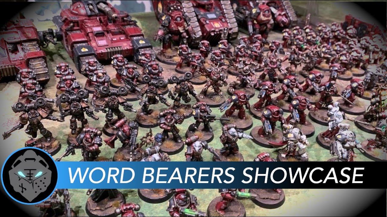 4500 points of Word Bearers (Horus Heresy) - YouTube