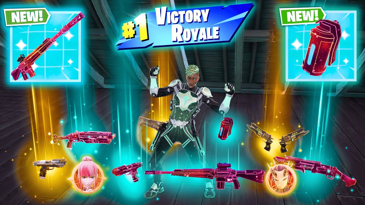 ALL EXOTIC AND MYTHIC GUNS IN FORTNITE (NEW! Chapter 6 Season 3) - YouTube