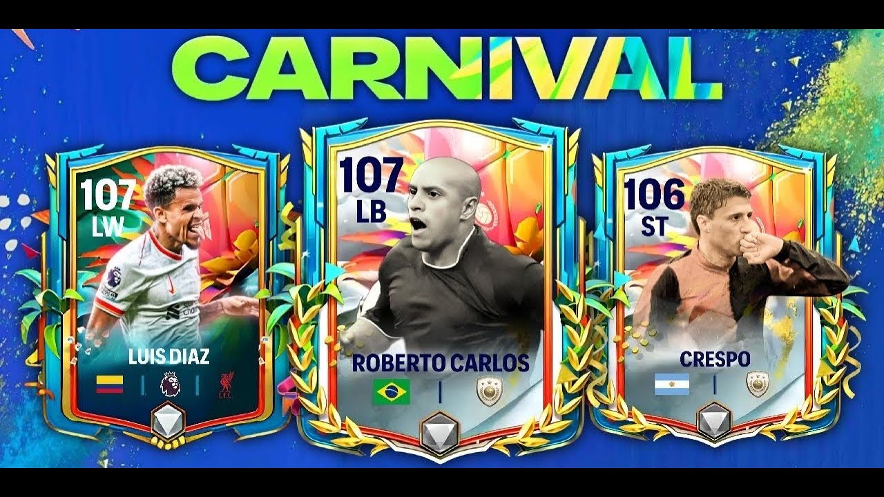 INSANE 107 OVR CARNIVAL PLAYER PICK! ROBERTO CARLOS & LUIS DIAZ | MONSTER FC | - YouTube
