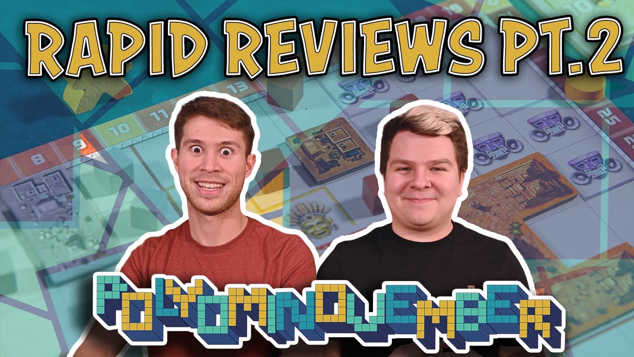 Polyomino Board Games Review | PolyomiNovember Celebration | PART 2 ...