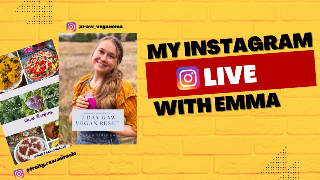 My Instagram Live Interview With Ema @Emagracehealth | Stay Healthy ...