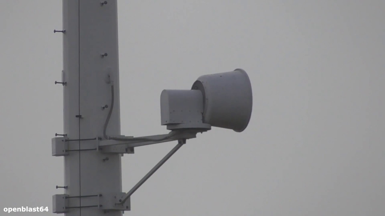 ACA P-15 siren test, Kenosha, WI - YouTube