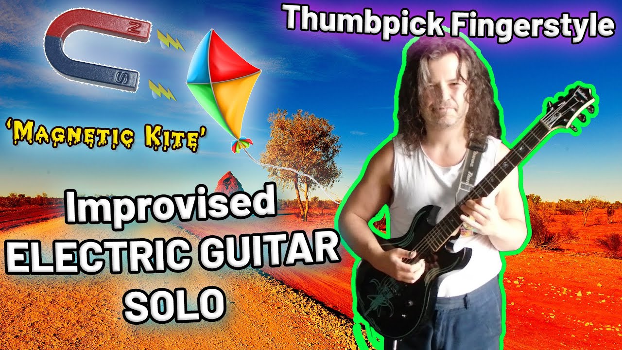 Improvised Electric Guitar Song – 'Magnetic Kite' - YouTube