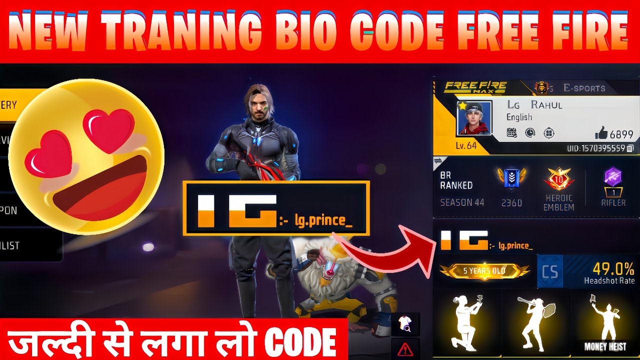 FREE FIRE NEW TRANDING BIO CODE 🤯 | FF UNIQUE BIO CODE 2025 | FF BIO ...