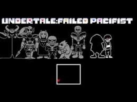 undertale failed pacifist no hit phase 1 complete phase 2 failed demo ...