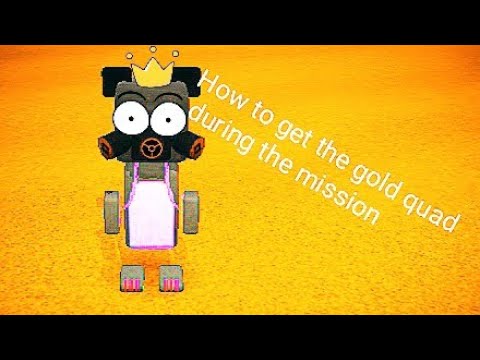 How to get the gold quad during the mission - YouTube