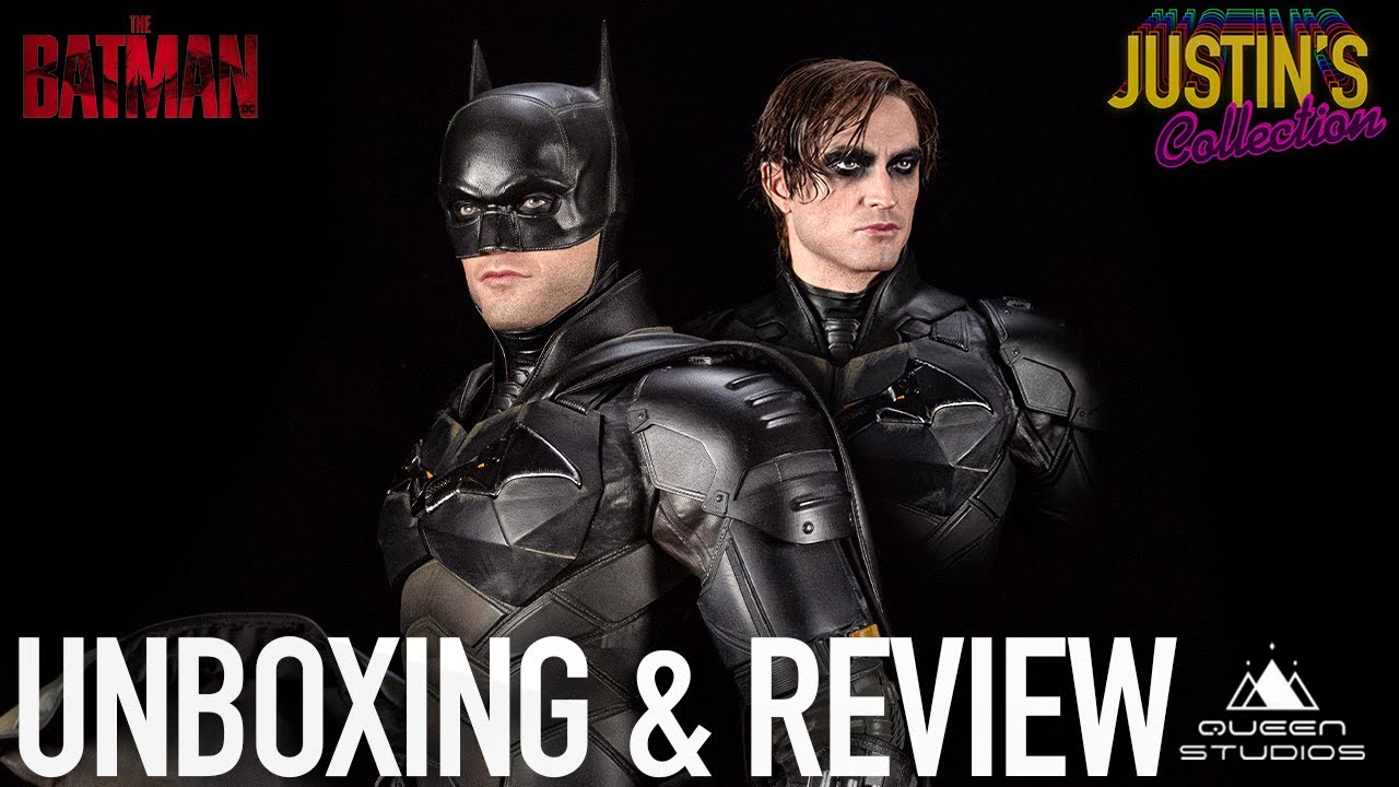 The Batman 2022 Queen Studios 1/3 Scale Statue Unboxing & Review - YouTube