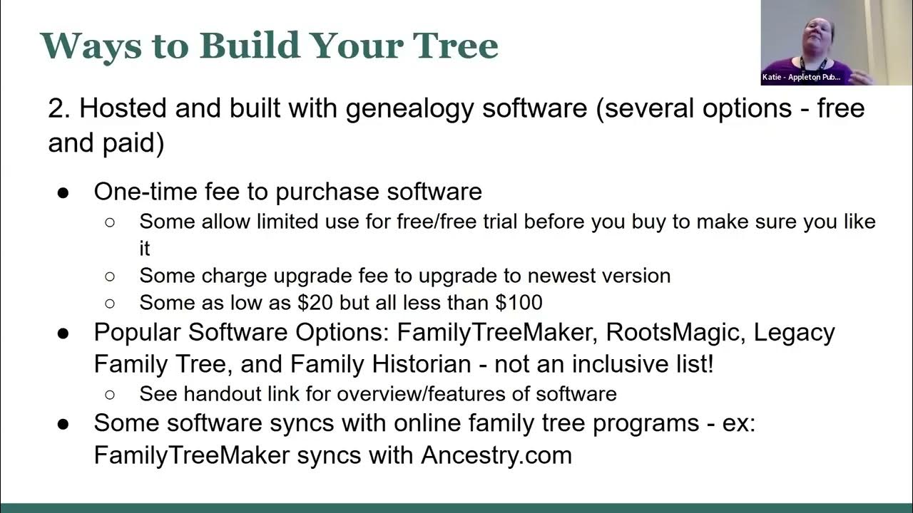 Creating Your Family Tree Online - YouTube