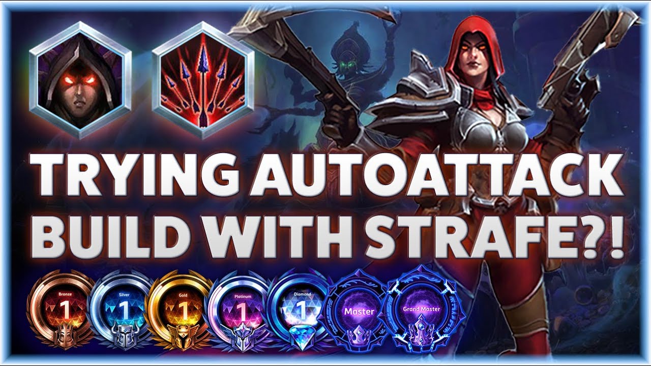 Valla Strafe - TRYING AUTOATTACK BUILD WITH STRAFE?! - B2GM Season 3 2024 - YouTube