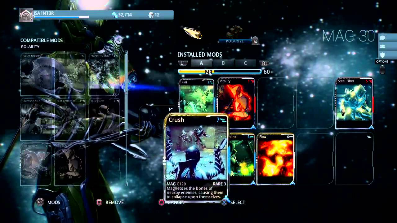 WARFRAME - MAG - BUILD GUIDE PULL CRUSH - YouTube