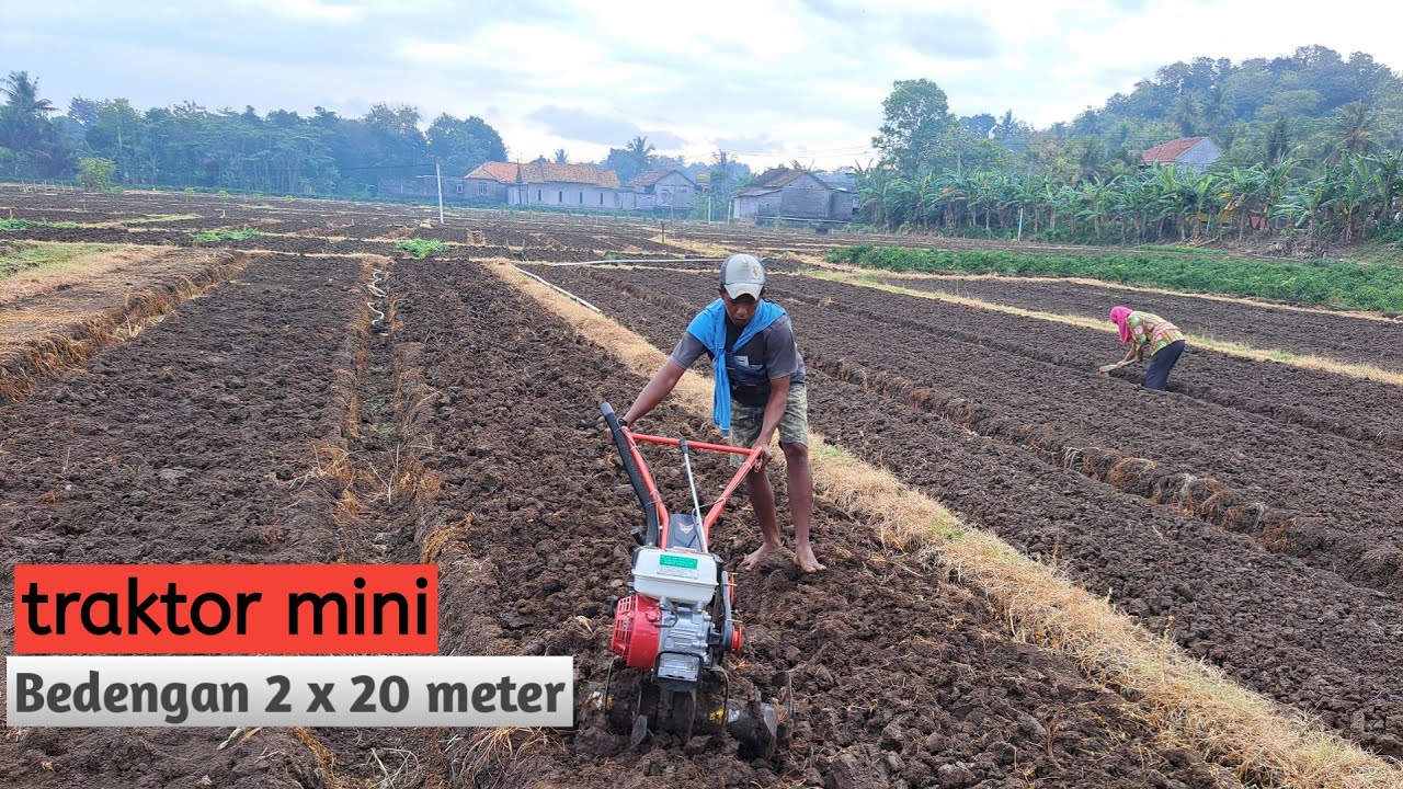 teknologi mesin cultivator kubota mini - YouTube